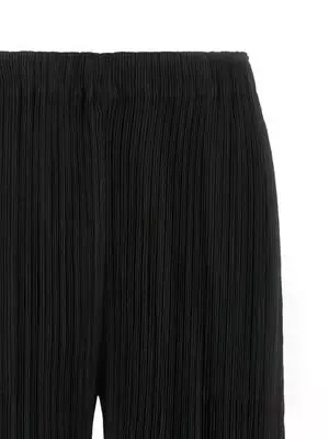 Issey Miyake Hatching Bottoms Pleated Trousers