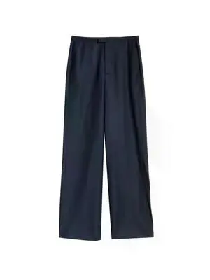 Gucci Pleated Wool Trousers - Blue