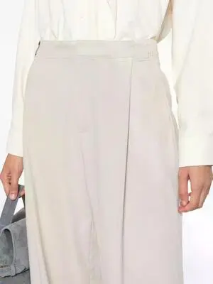 AIN AMOR Pleated Wide-leg Trousers
