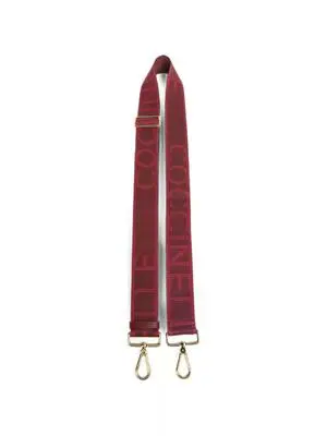 COCCINELLE Logo-jacquard Adjustable Bag Strap