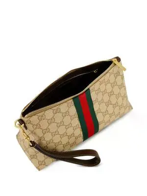 Gucci Small Gg Pouch With Web