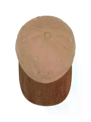 Bimba Y Lola Camel Cotton Corduroy Cap