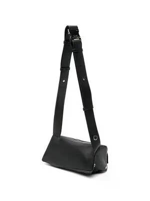 Loewe Puzzle Leather Shoulder Bag - Black