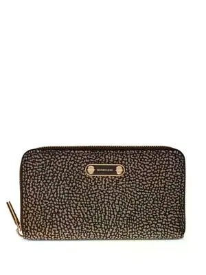 Borbonese Op-print Zip-around Wallet - Brown