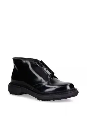 ADIEU PARIS Type 221 Zip-front Leather Ankle Boots