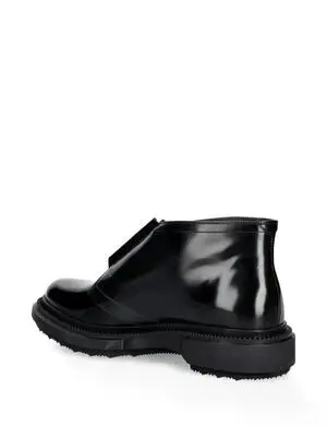 ADIEU PARIS Type 221 Zip-front Leather Ankle Boots