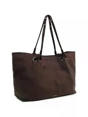 Bimba Y Lola Mocha Nylon Maxi Shopper Bag - Brown