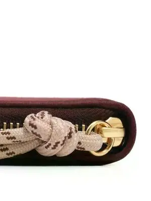 Bimba Y Lola Medium Burgundy Coated Wallet - Red