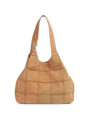 COCCINELLE C-easy Large Quilted Tote Bag - Orange