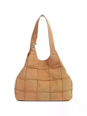 COCCINELLE C-easy Large Quilted Tote Bag - Orange