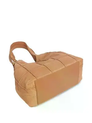COCCINELLE C-easy Large Quilted Tote Bag - Orange