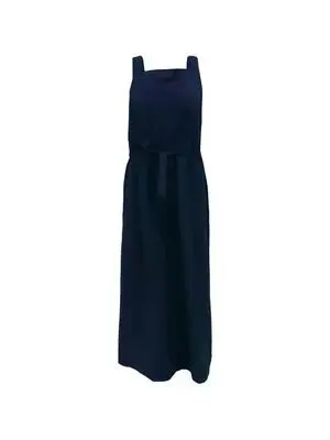 Max Mara Panfilo Belted Midi Dress - Blue