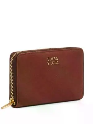 Bimba Y Lola Medium Rust Coated Wallet - Brown