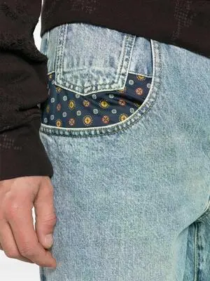 MAISON MARGIELA Paisley-print Insert Jeans