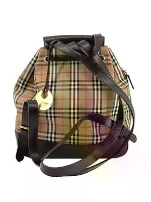 Burberry 2000-2017 Haymarket Check Canvas Backpack