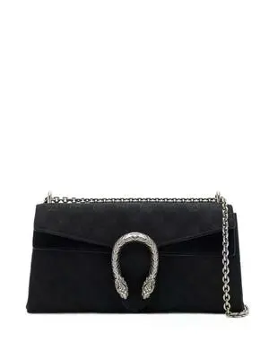 Gucci Medium Dionysus Gg Supreme Clutch Bag - Black
