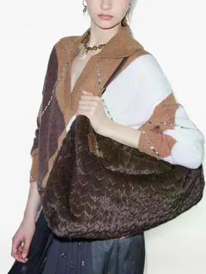 Liu Jo Large Faux-fur Bag