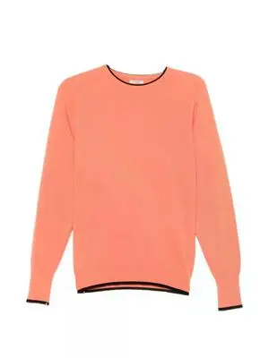 Saint Laurent 1990s Contrast-trim Sweater