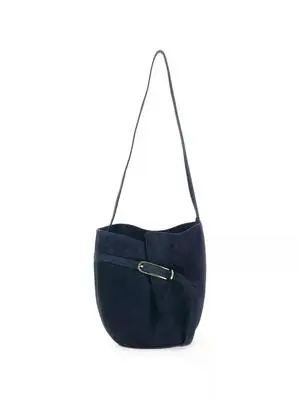 LIFFNER Suede Bucket Bag - Blue