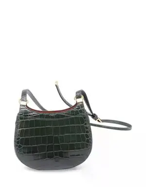 Tory Burch Small Lee Radziwill Croc-effect Crossbody Bag