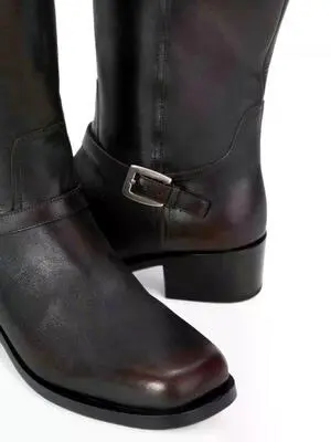 Staud Brooklyn Buckle-detail Knee-high Boots