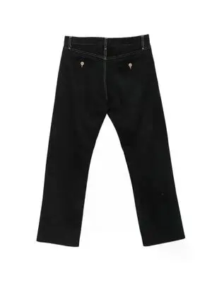 Dolce & Gabbana 2000s Contrast-stitch Trousers