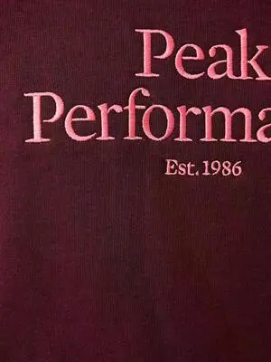 PEAK PERFORMANCE Logo-embroidered Drawstring Hoodie