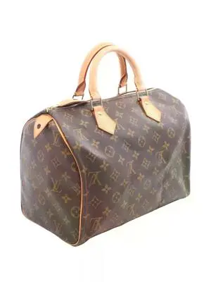 LOUIS VUITTON 2001 Monogram Speedy 30 Boston Bag
