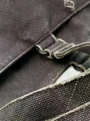 Bottega Veneta 2000s Whipstitch Canvas Tote Bag