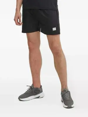 PICTURE ORGANIC CLOTHING Drawstring Logo-patch Shorts - Black
