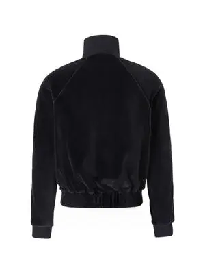 Rhude Velvet-effect Raglan-sleeve Sweatshirt