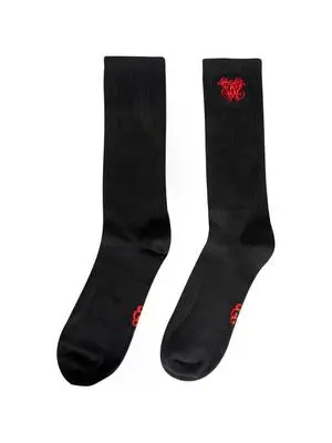 UGG X Absent Dragon Logo-embroidered Socks