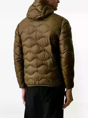 PEAK PERFORMANCE Helium Quilted Hooded Jacket - Green