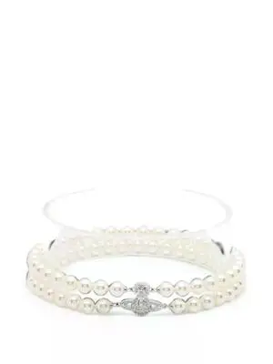 VIVIENNE WESTWOOD Graziella Pearl Necklace - Neutrals