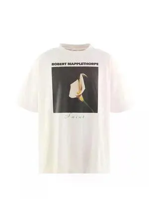 SAINT MXXXXXX X Robert Mapplethorpe Printed T-shirt - Neutrals
