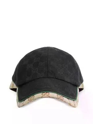Gucci Gg Supreme Baseball Cap - Black