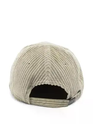 C.P. COMPANY Logo-embroidered Corduroy Cap