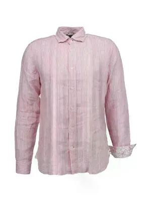 Fil Noir Vertical-stripe Linen Shirt