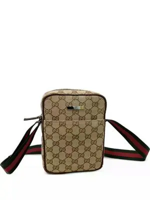 Gucci Tag Small Crossbody Bag - Neutrals