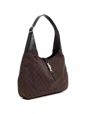 Gucci Jackie Gg Supreme Shoulder Bag - Brown