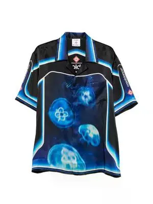Casablanca Meduse Sportif Buttoned Shirt - Blue