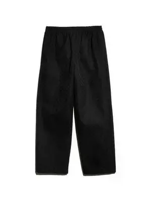 Gucci Gg Jacquard Track Pants - Black