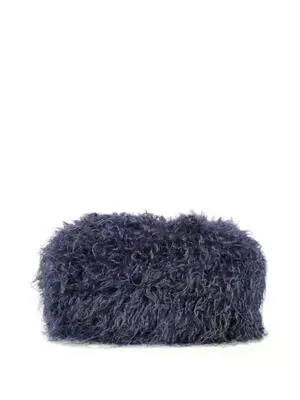 Apparis Jumbo Noor Clutch Bag Blue