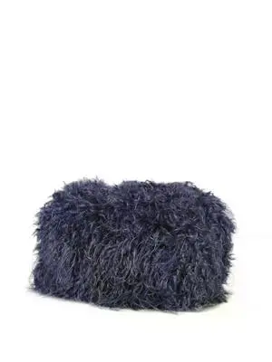 Apparis Jumbo Noor Clutch Bag - Blue