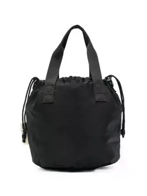 AY STUDIOS Drawstring Shoulder Bag - Black