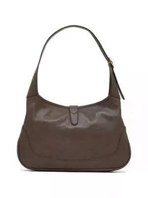 Gucci Jackie 1961 Grainy Leather Shoulder Bag - Brown