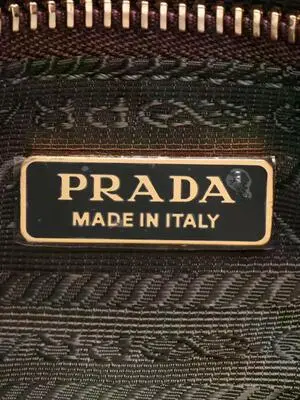 Prada 2013-2026 Mini Glossy Calfskin Bonnie Handbag Satchel - Brown