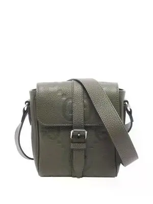 Gucci 2016-2026 Small Jumbo Gg Calfskin Messenger Bag Crossbody Bag - Brown