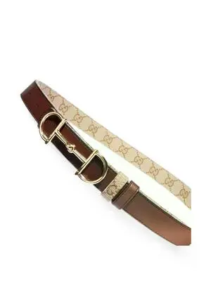 Gucci Gg Horsebit Belt