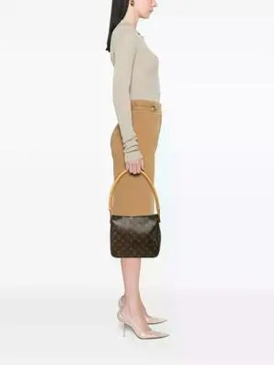 LOUIS VUITTON 2003 Monogram Looping Mm Shoulder Bag